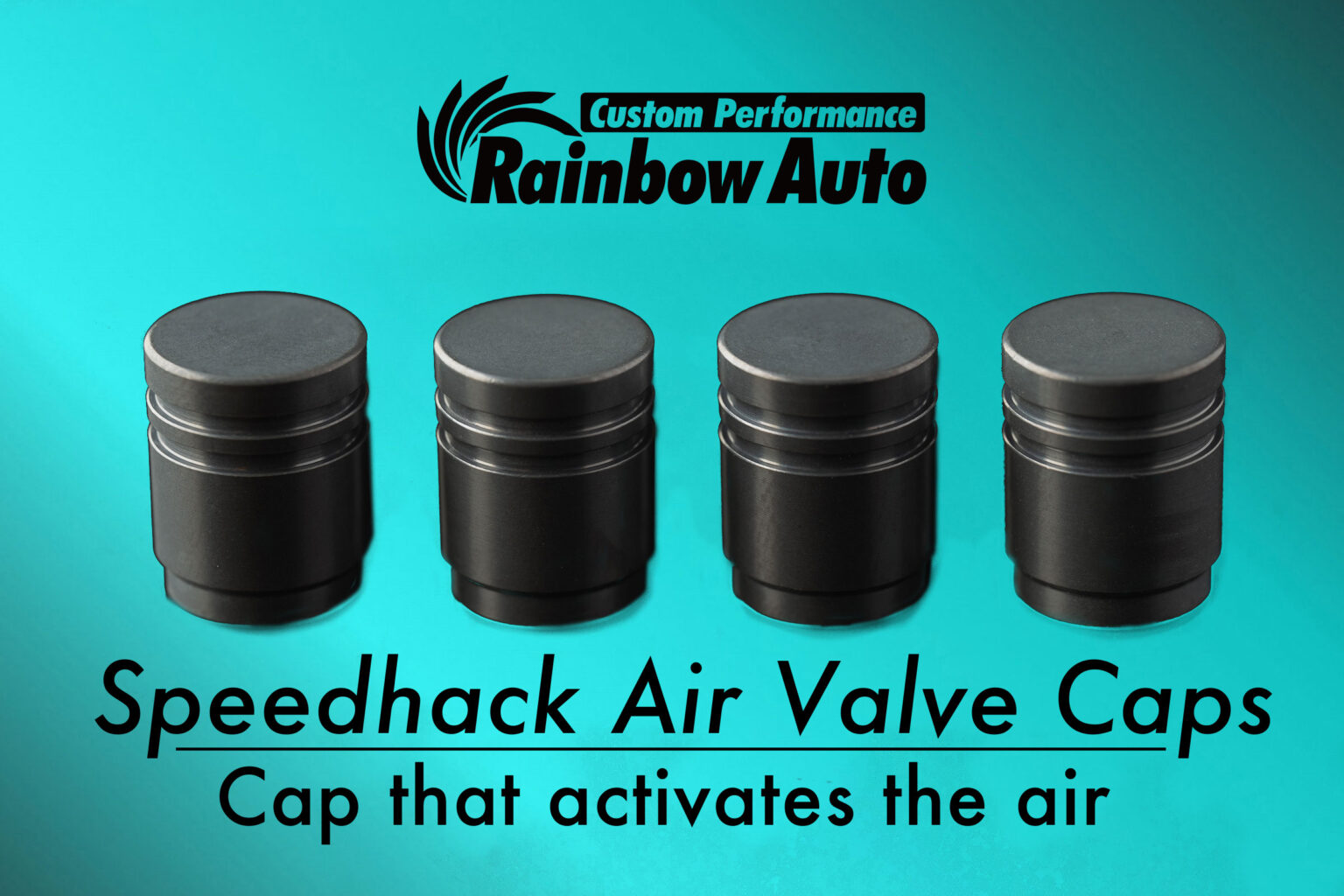 新商品｜スピードハックエアバルブキャップ Speedhack Air Valve Caps | Rainbow Auto