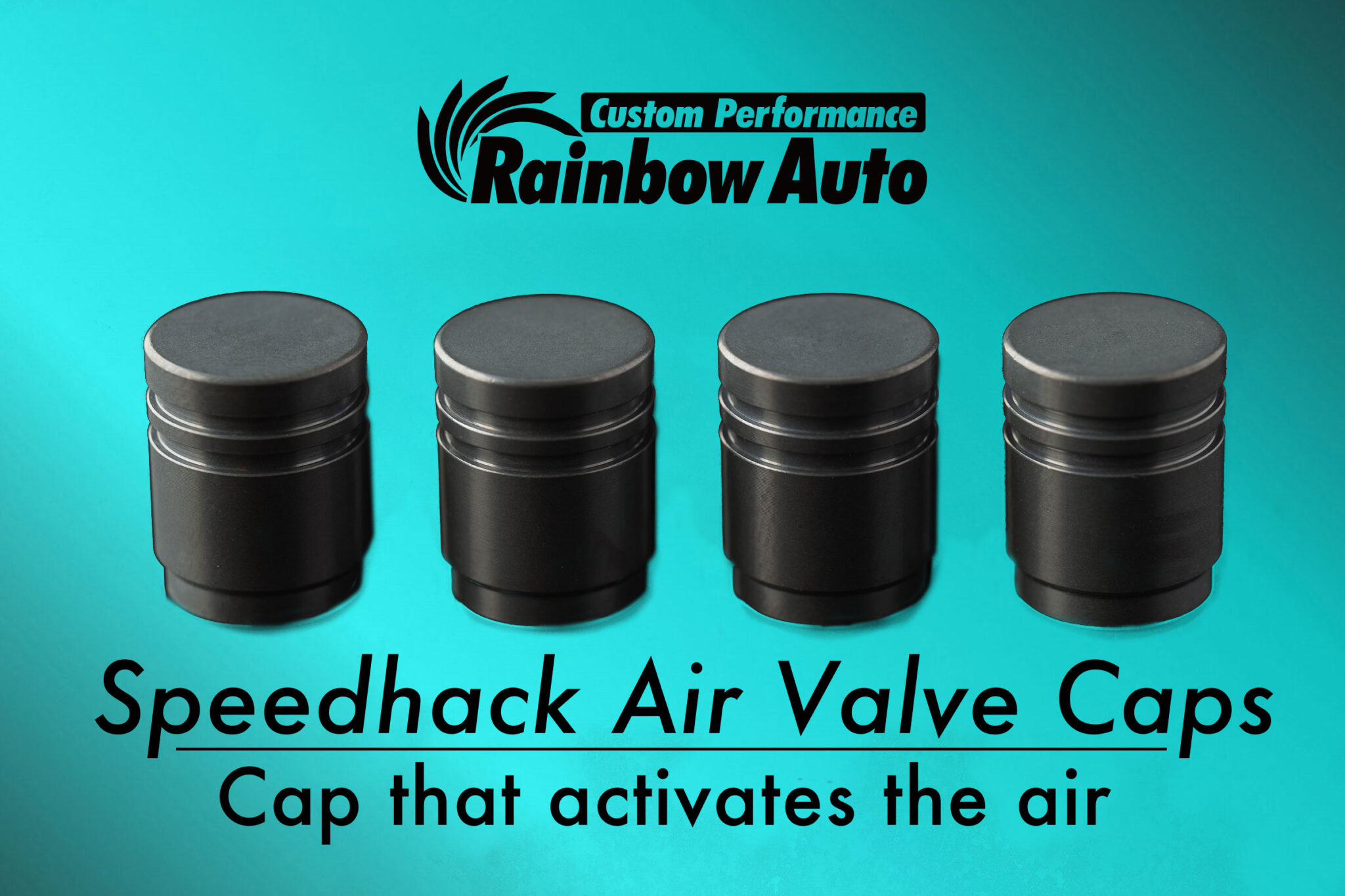 新商品｜スピードハックエアバルブキャップ Speedhack Air Valve Caps | Rainbow Auto