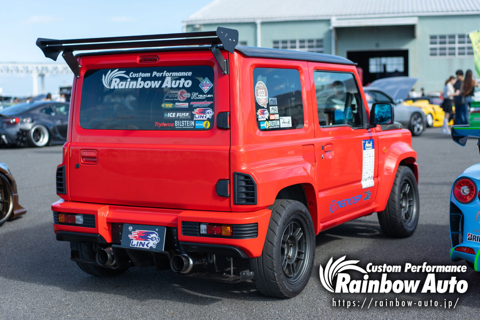 ジムニーJB64W デモカー“シャコタン” | Rainbow Auto