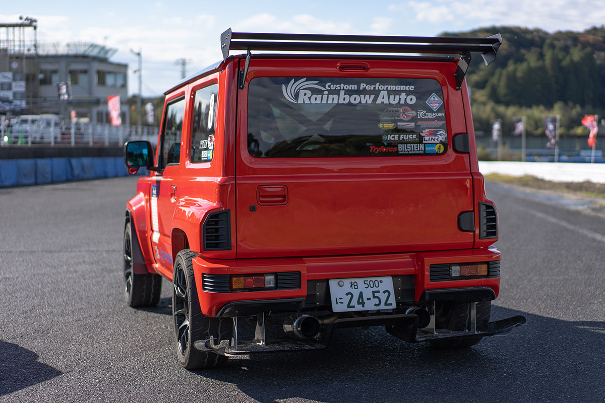 ジムニーJB64W デモカー“シャコタン” | Rainbow Auto