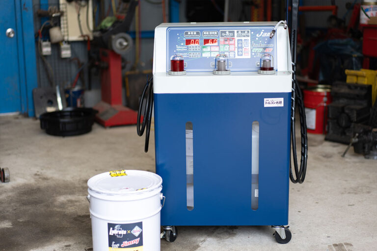 ジムニー・シエラ専用ATF圧送交換｜オートマオイル交換で変速ラグ・ショック改善の提案 | Rainbow Auto