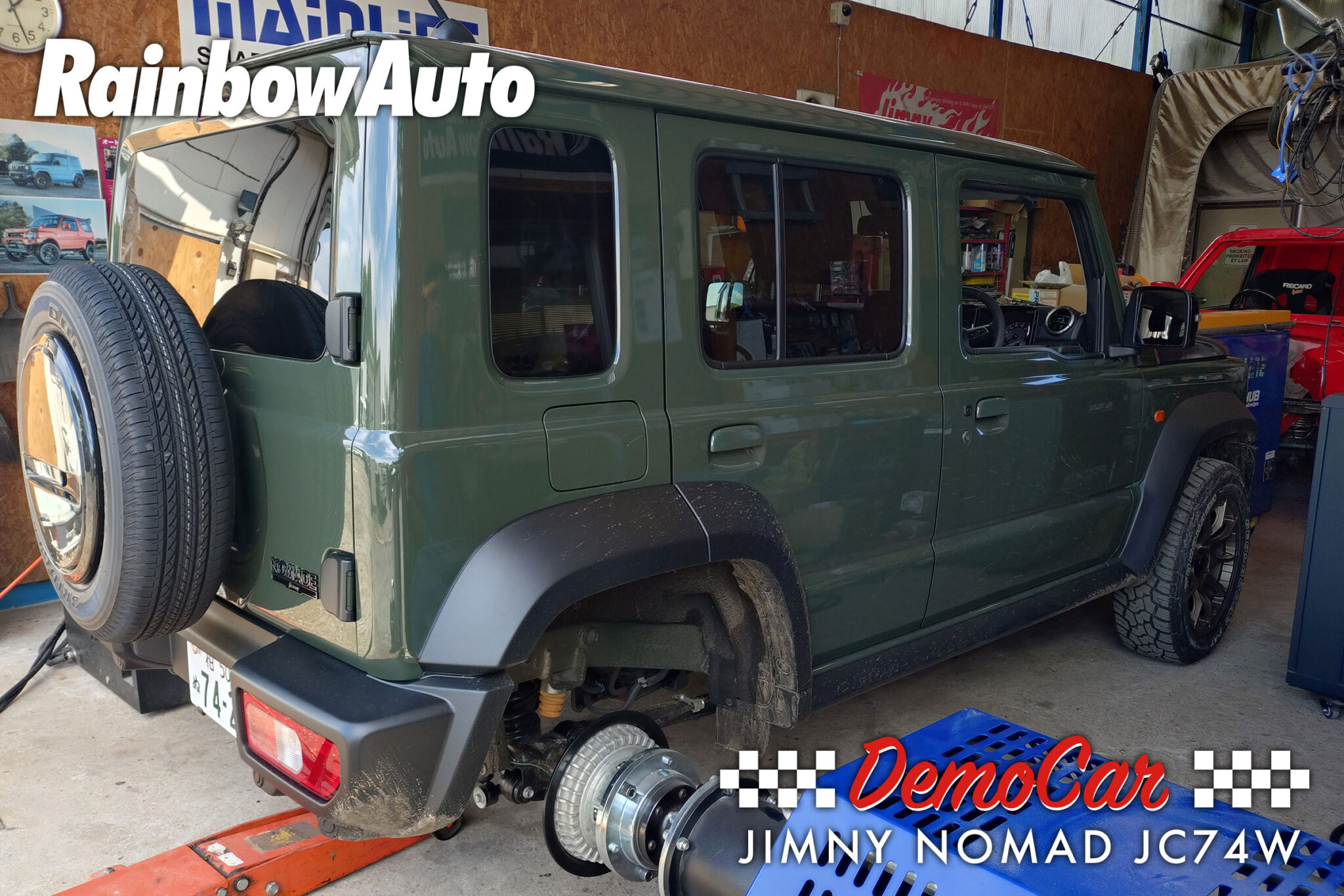 ジムニーノマド JC74W デモカー | Rainbow Auto